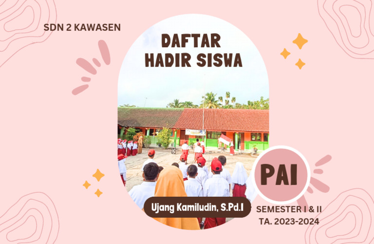 Cover Absensi Siswa 23 - 24 | PDF