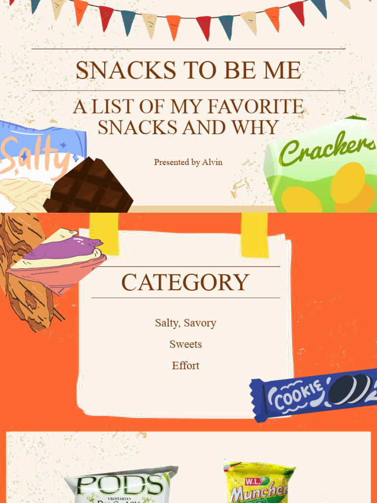 Subjective Snack Tier List | PDF
