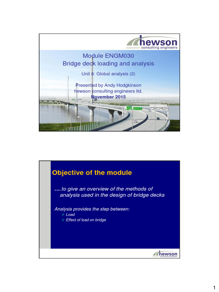 Bridge Deck Analysis Methods Overview | PDF | Beam (Structure) | Truss