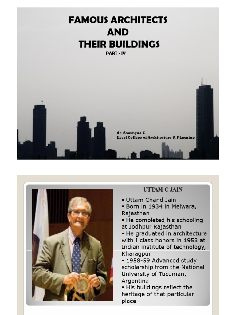 Famous Indian Architects and Their Works | PDF | New Delhi
