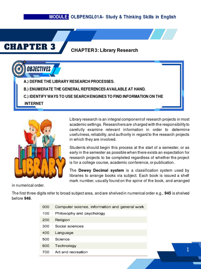 OLENG - Chapter 3 | PDF | Libraries