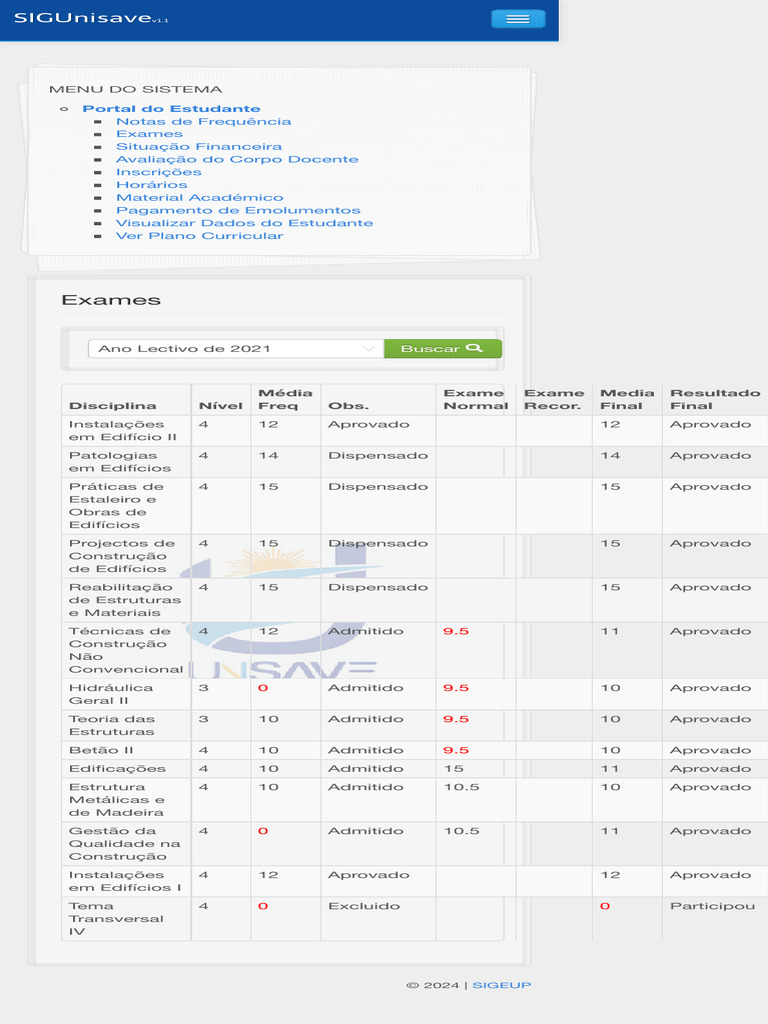Sistema Integrado de Gestão Da UniSave | PDF