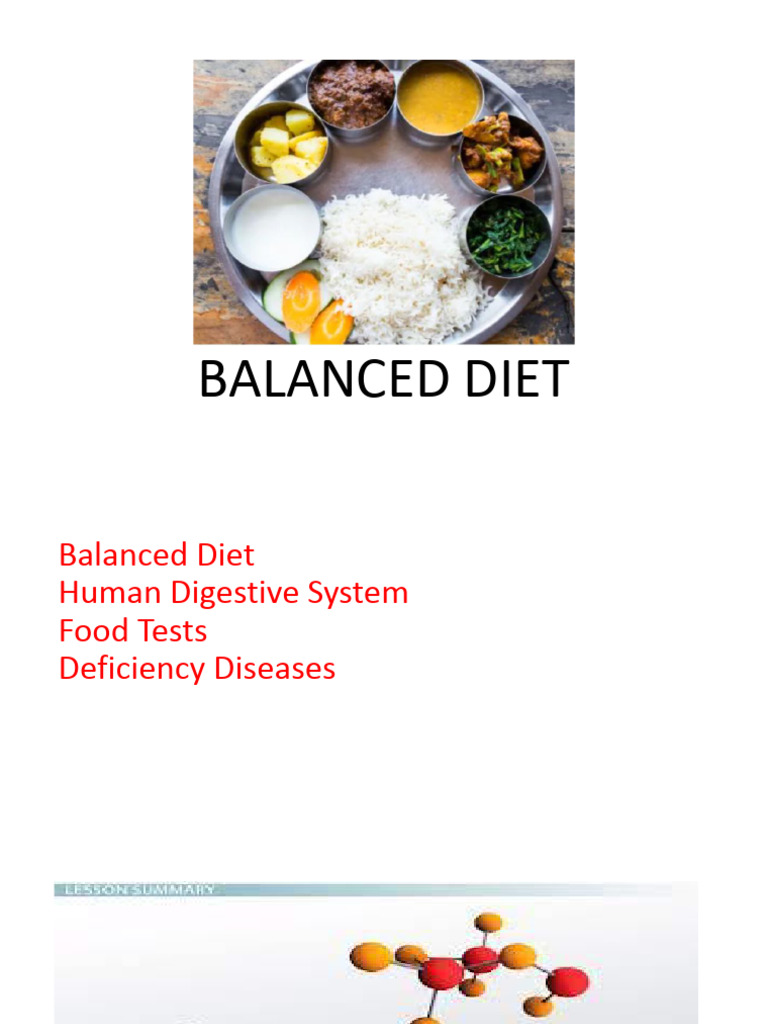 Balanced Diet | PDF | Digestion | Nutrients