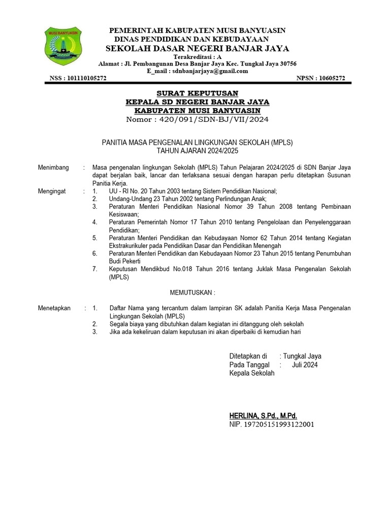 SK MPLS | PDF | Kesehatan Holistik