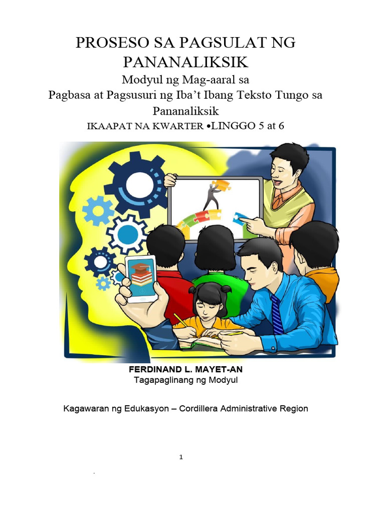 Pagbasa Week 5 6 | PDF