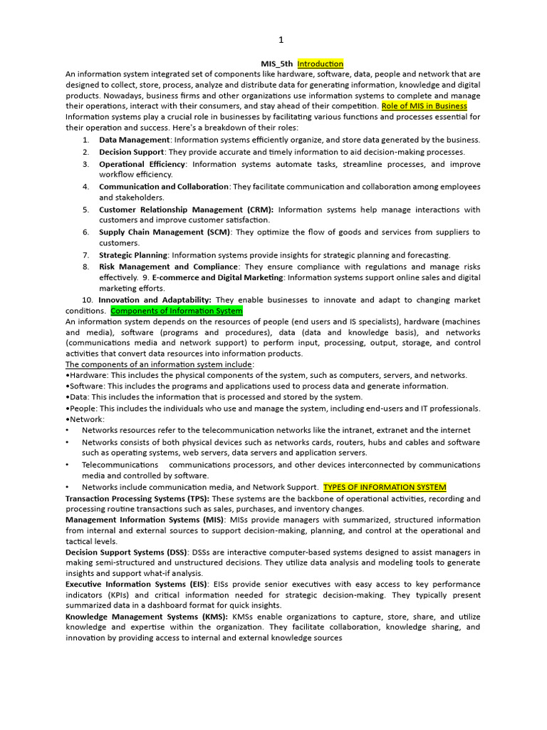 MIS Solution | PDF | Security | Computer Security