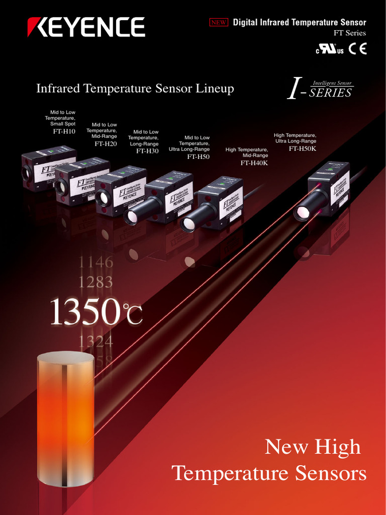Infrared Temperature Sensor Lineup | PDF | Infrared | Sensor