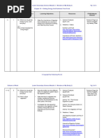 Curriculum (SYLLABUS) CD - Cambridge - Science - Y8 | PDF