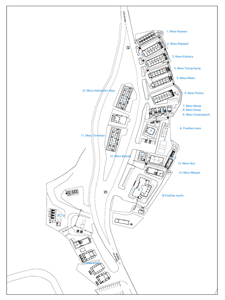 Layout Areal Camp Site (FHT) - 1 | PDF