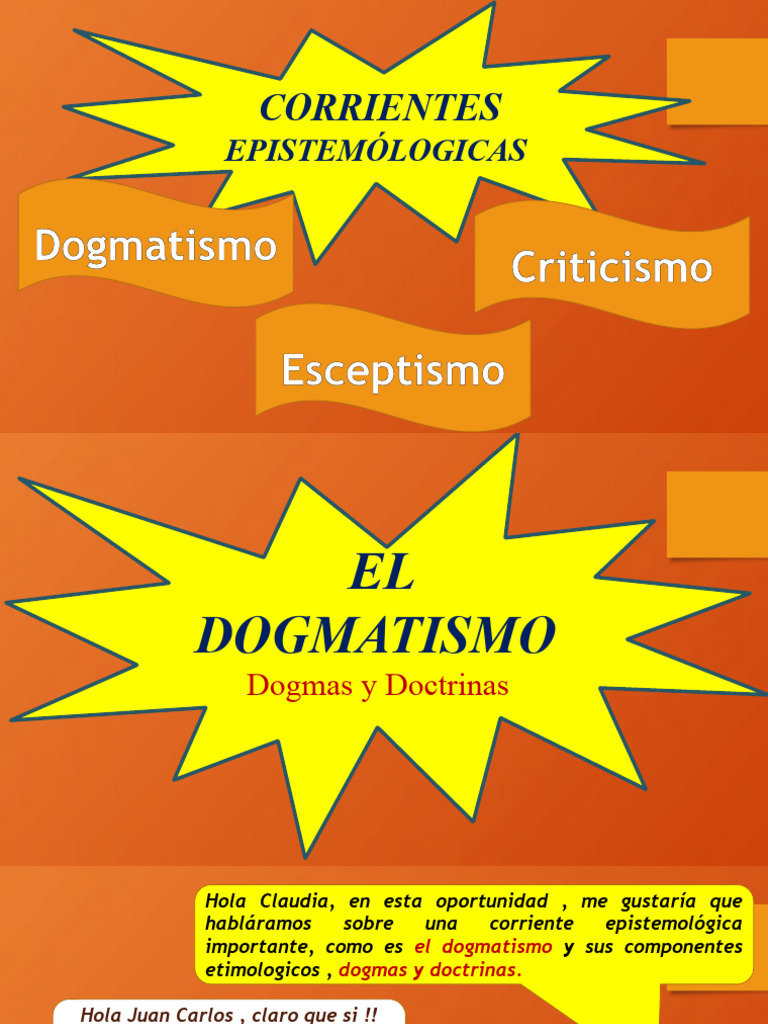 Dogmatismo: Definición y Características | PDF | Dogma | Verdad