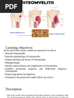 Osteomyelitis | PDF | Infection | Diseases And Disorders