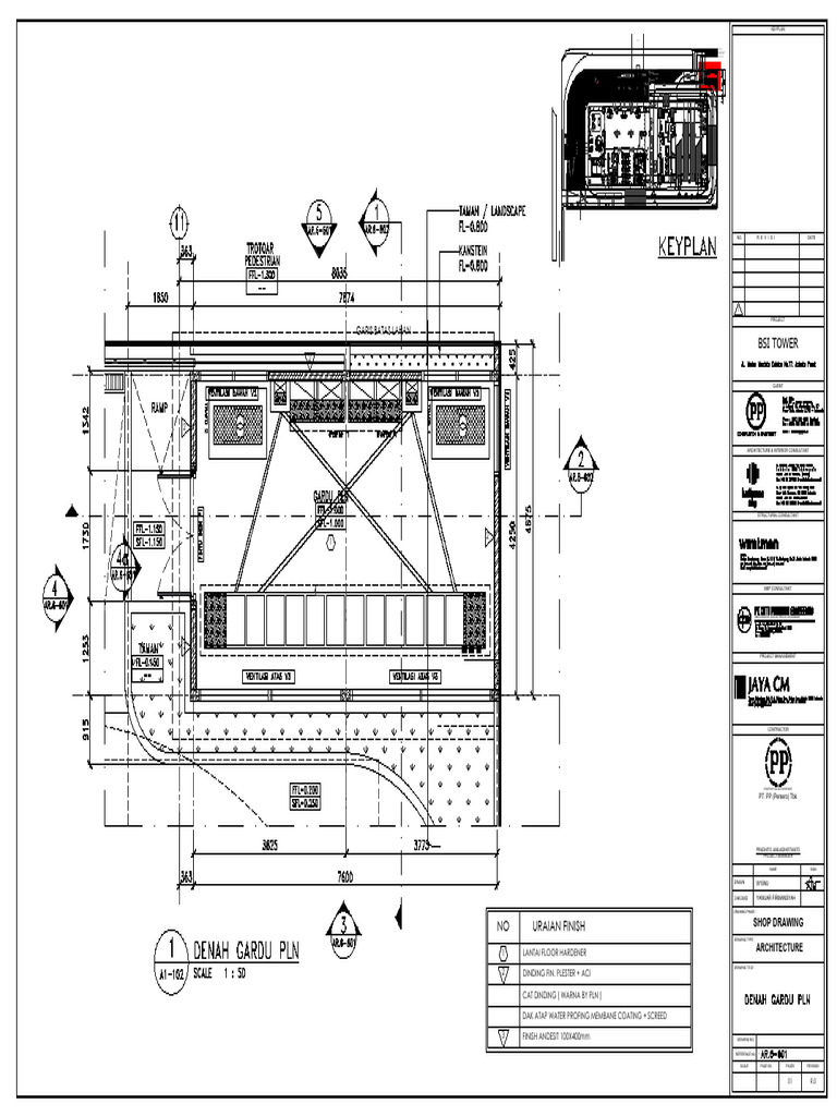 BSI Tower Shop Drawing Details | PDF | Engineering