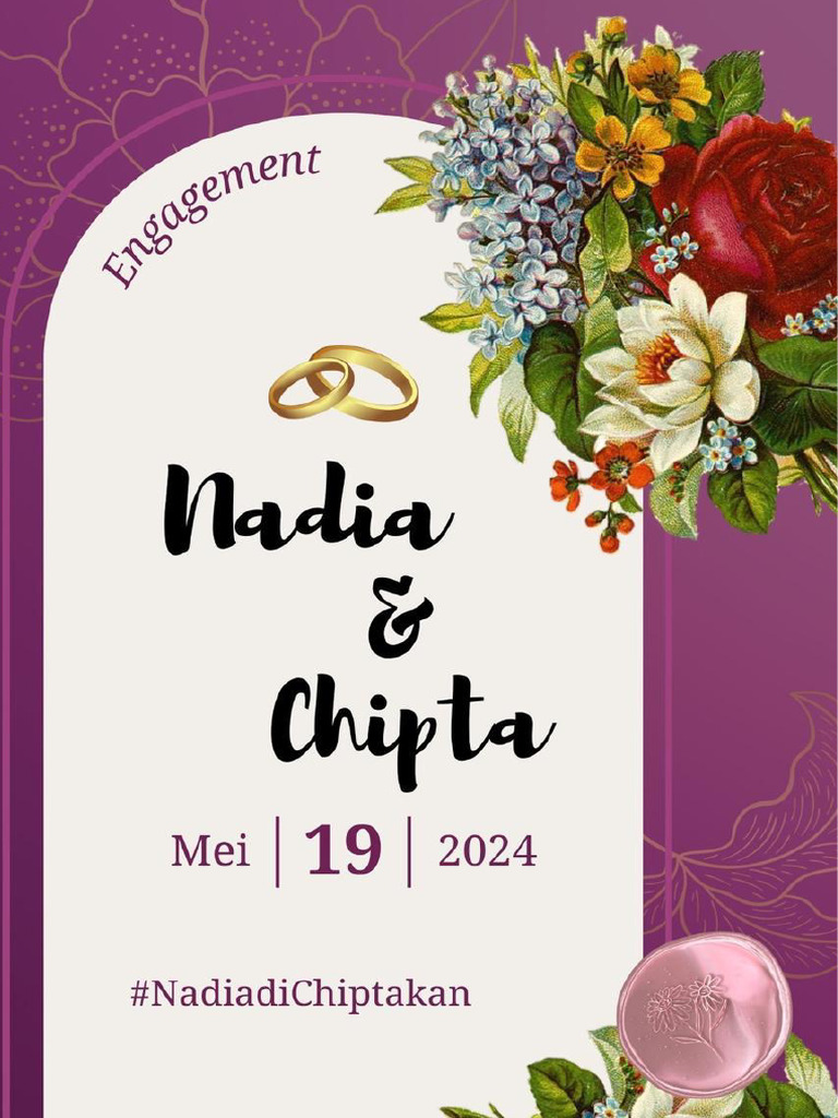 Rundown Acara Nadia & Chipta Engagement | PDF