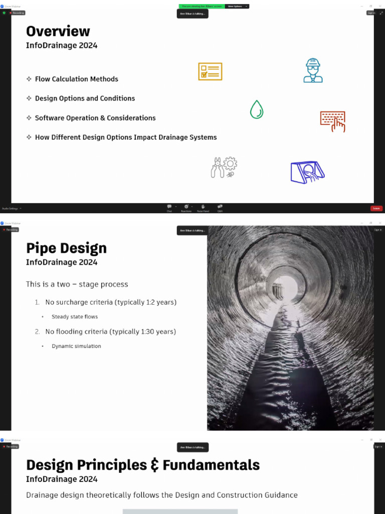 Infodrainage Webinar - 20240411 | PDF