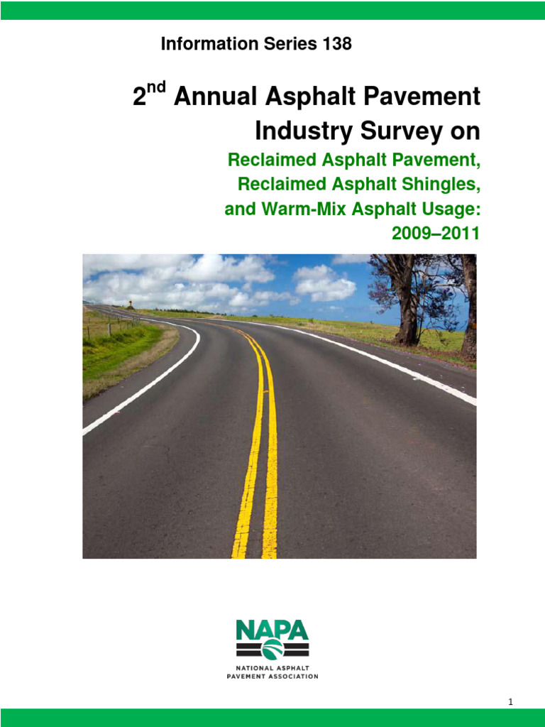2nd Annual Asphalt Pavement | PDF | Recycling | Materials