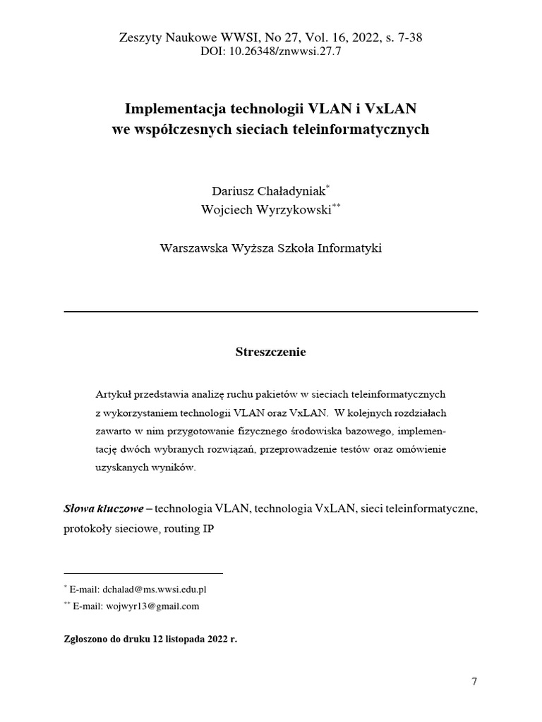 Vxlan PL | PDF