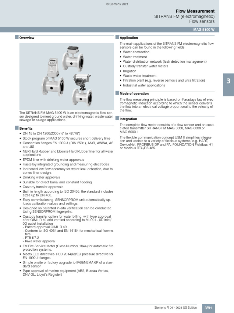 3-5. Sitransf - Fmmag5100w - Fi01 - en | PDF | Science & Mathematics | Computers