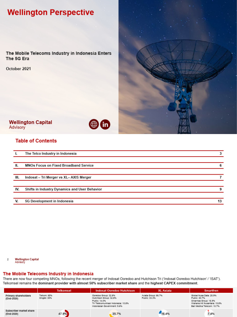 The-Mobile-Telecoms-Industry-in-Indonesia-Enters-The-5G-Era Oct 2021 ...