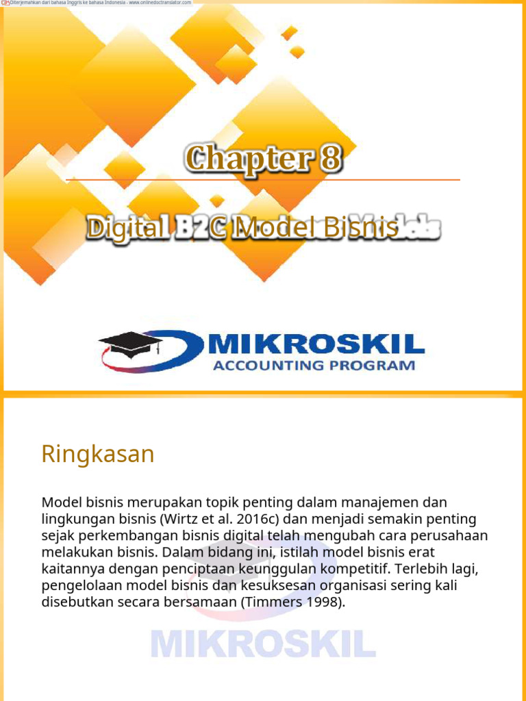 Model Bisnis Digital B2C dan Strateginya | PDF | Komputer