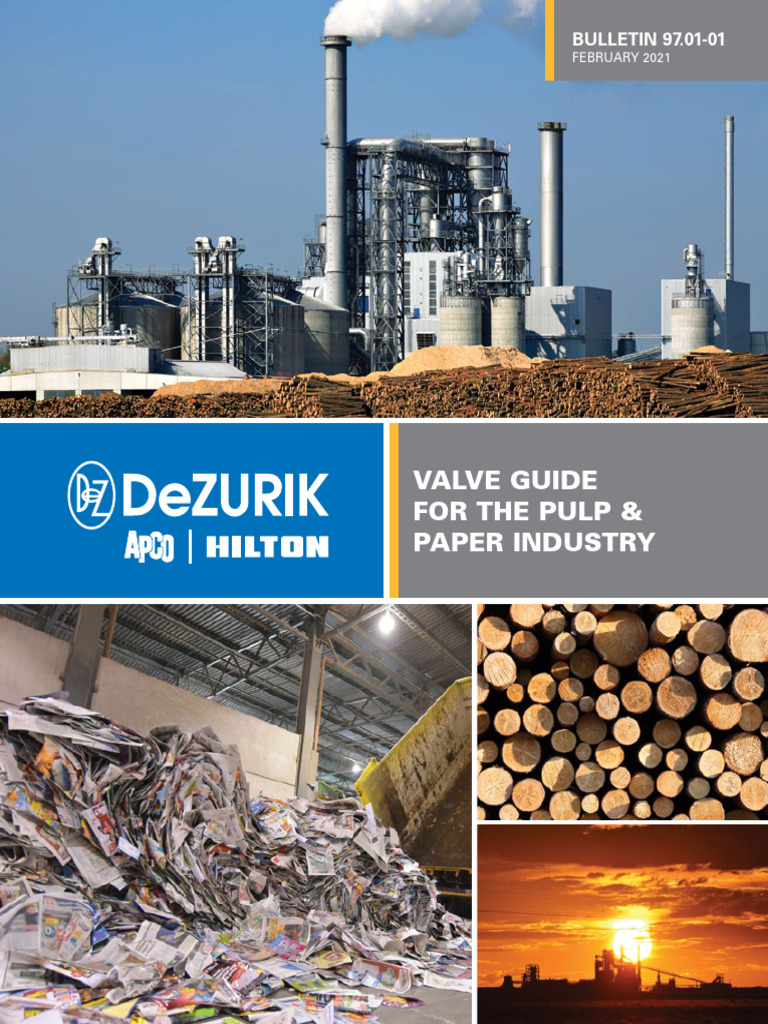 Valve Solutions Guide For The Pulp Paper Industry 97.01 01 | PDF | Valve | Pulp (Paper)