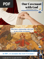 CFC Covenant Orientation | PDF | New Covenant | Prayer