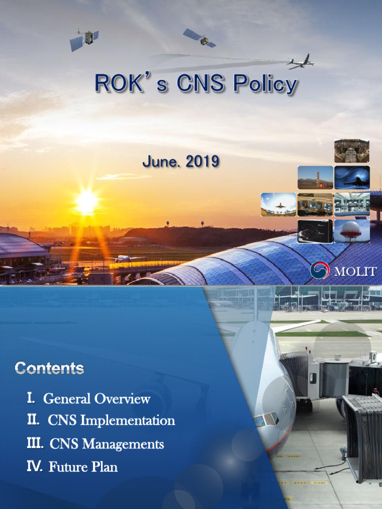 Aviation CNS Policy Overview | PDF | Air Traffic Control | Transport
