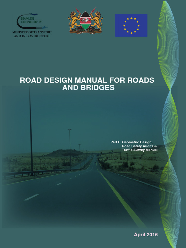 Geometric Design Manual for Roads | PDF | Road | Controlled Access Highway