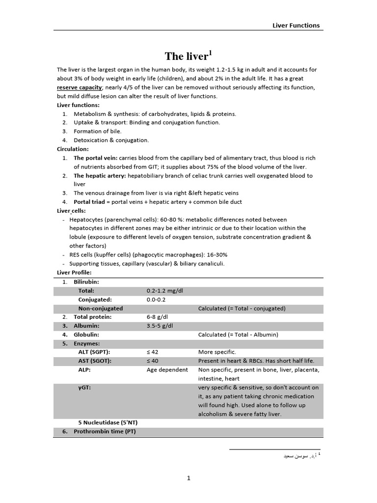 Liver | Download Free PDF | Liver | Clinical Medicine