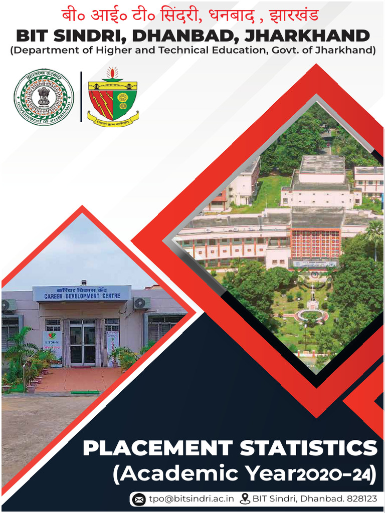 Placement Statistics (Academic Year 20-24) : Bit Sindri, Dhanbad ...