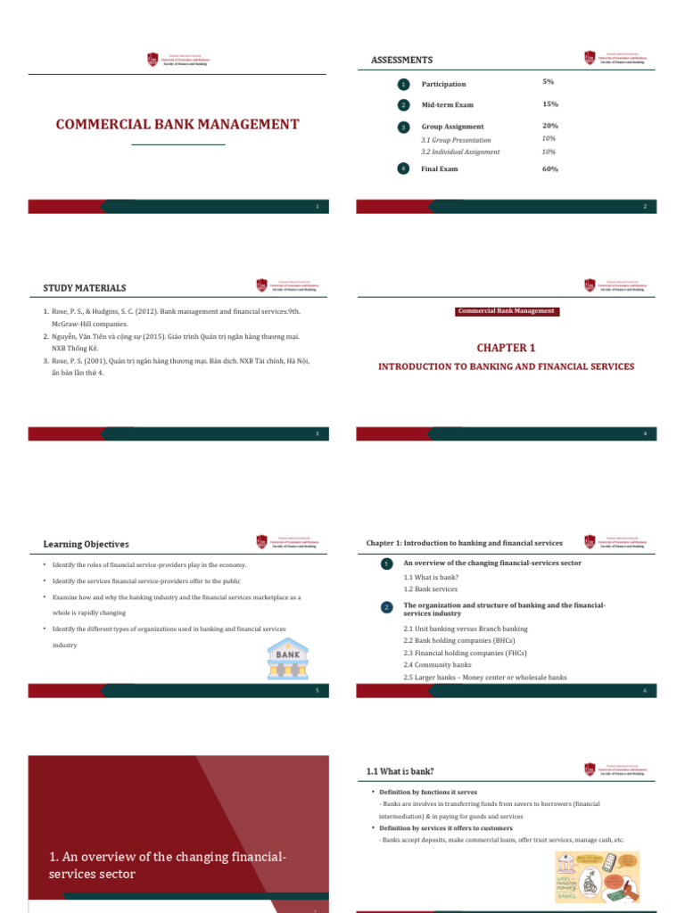 Chapter 1 Pdf Banks Deposit Account