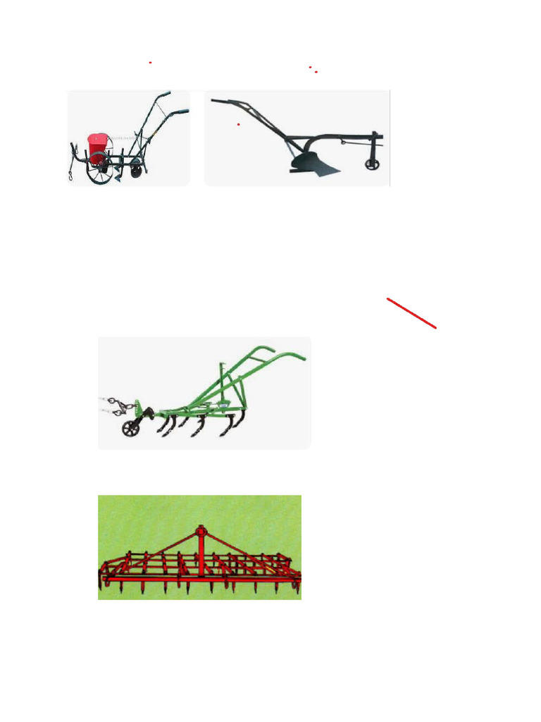 Animal Drawn Implements | PDF