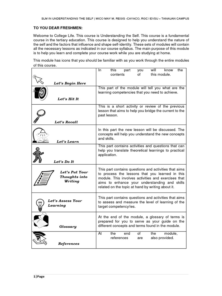 Module 3 UTS 2 | PDF | Id | Self Concept