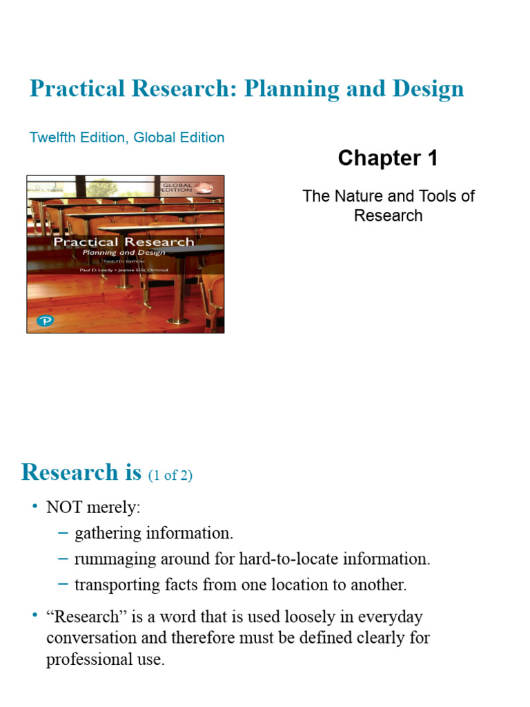 CH01 PPT | PDF | Hypothesis | Data