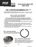 700r4 Checkball Locations | PDF | Valve | Throttle