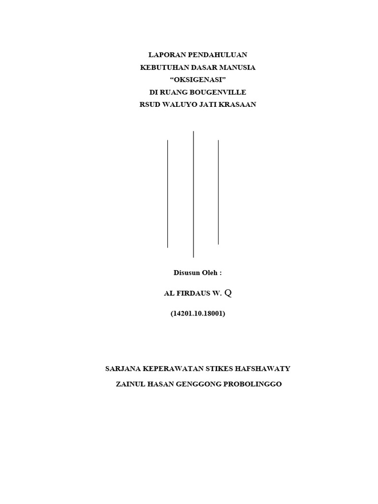 Lp Oksigenasi Lengkap | PDF