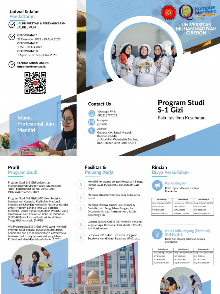 Brosur Pmb Gizi Umc 2023 2024 Pdf