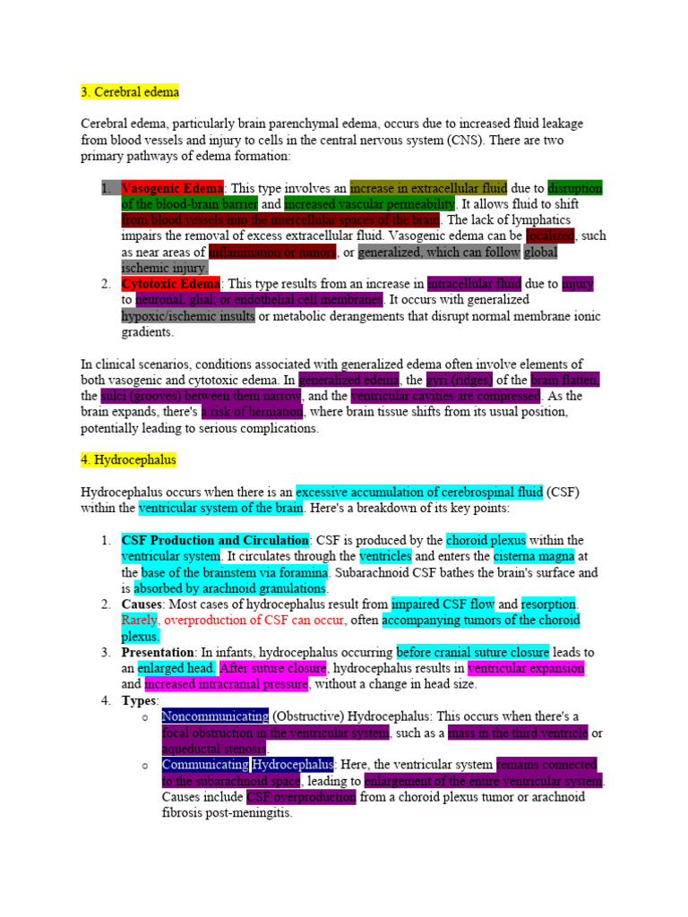 Pathology Neurology | PDF | Cerebrospinal Fluid | Medical Specialties
