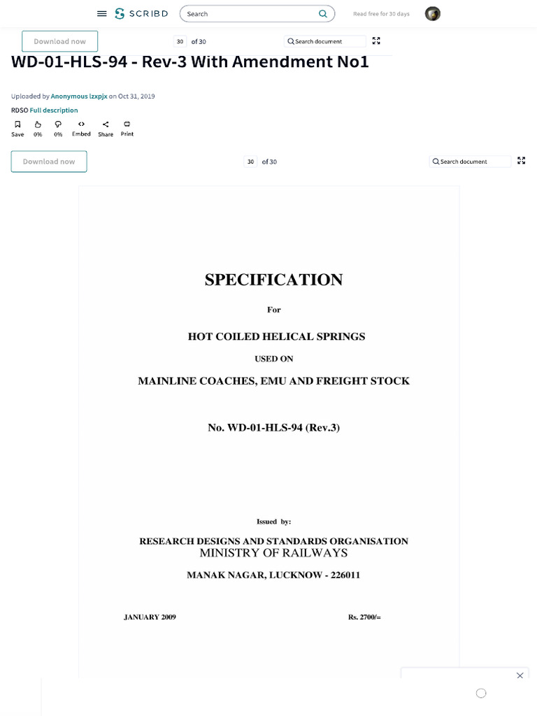 Spec Spring | PDF