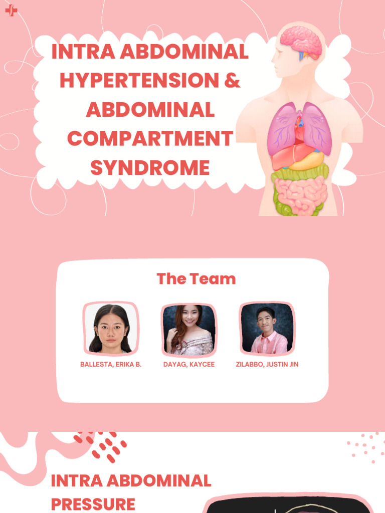 Group 9 IAH & ACS_compressed | PDF | Vein | Edema