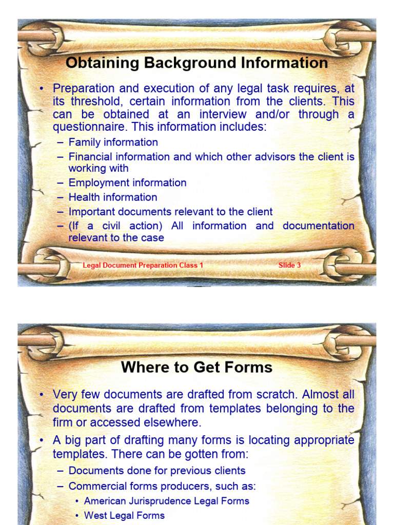 Legal Document Prep: Info & Forms | PDF | Business