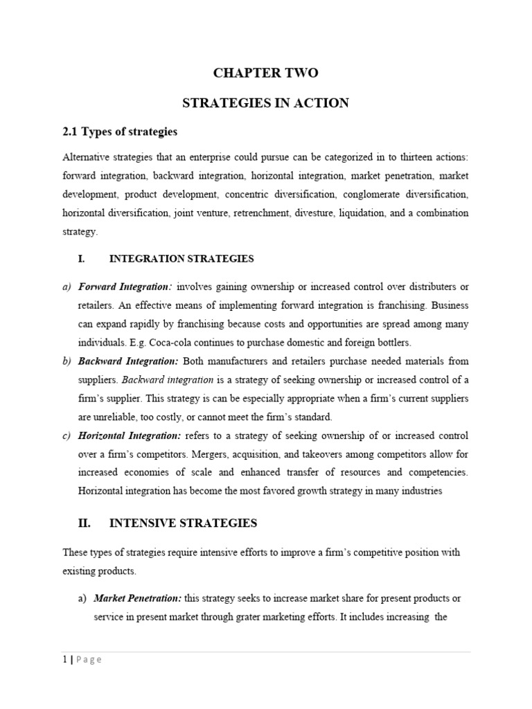 SM Chapter 2 | PDF | Strategic Management | Competitive Advantage