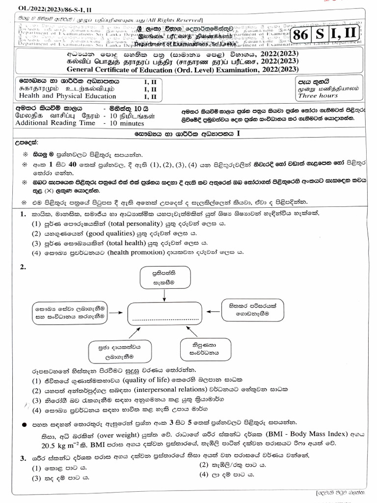 2022 OL Health Paper | PDF | Medical Specialties | Organ (Anatomy)