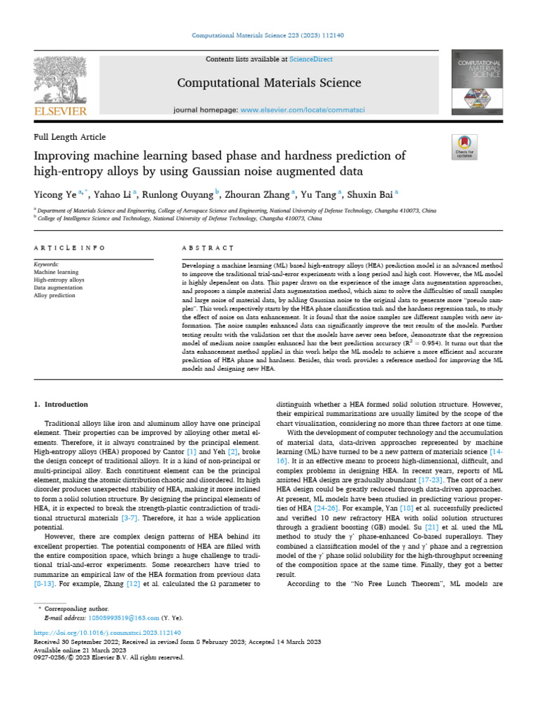 8.improving Machine Learning Based Phase and Hardness Prediction of ... 8.improving Machine Learning Based Phase and Hardness Prediction of ...