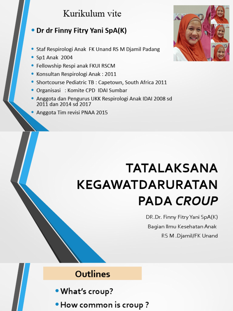 Panduan Penanganan Croup | PDF