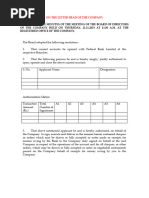 HDFC Board Resolution Format | PDF | Career & Growth | Finance & Money ...