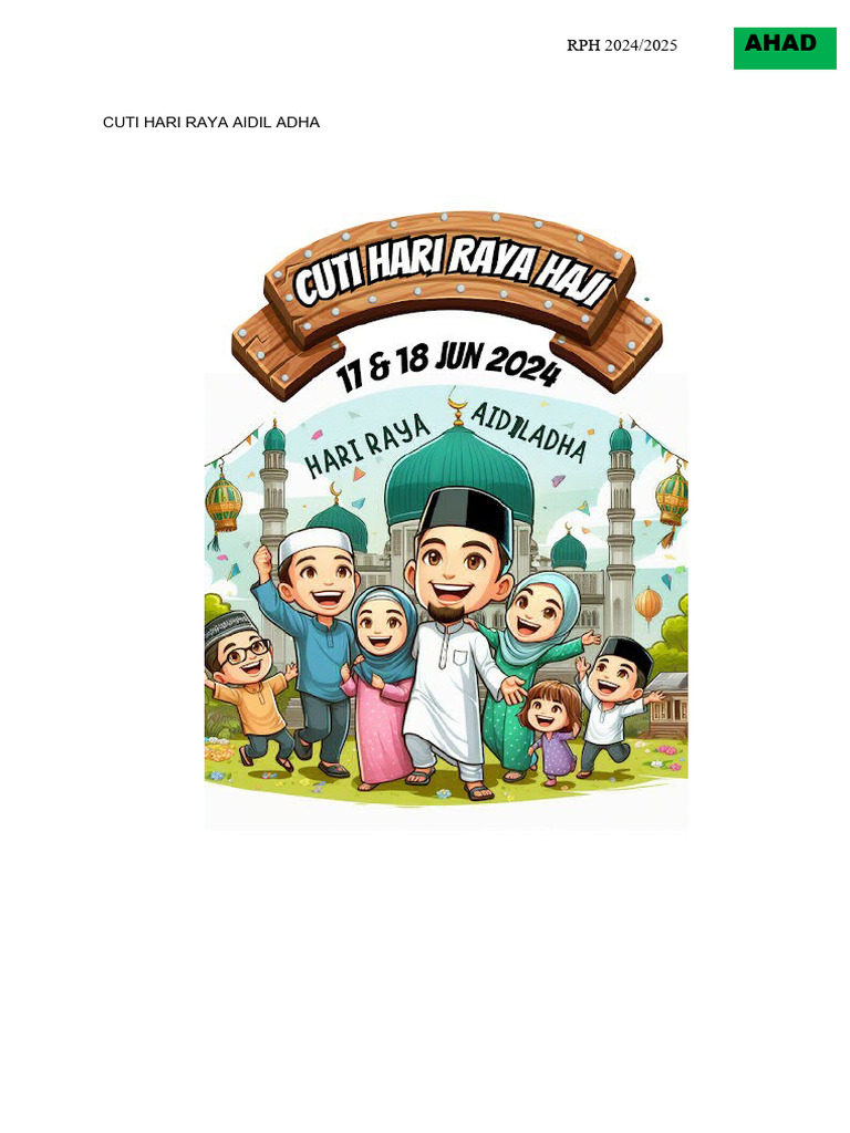 RPH MINGGU 14 2024 | PDF | Teachers | Thought