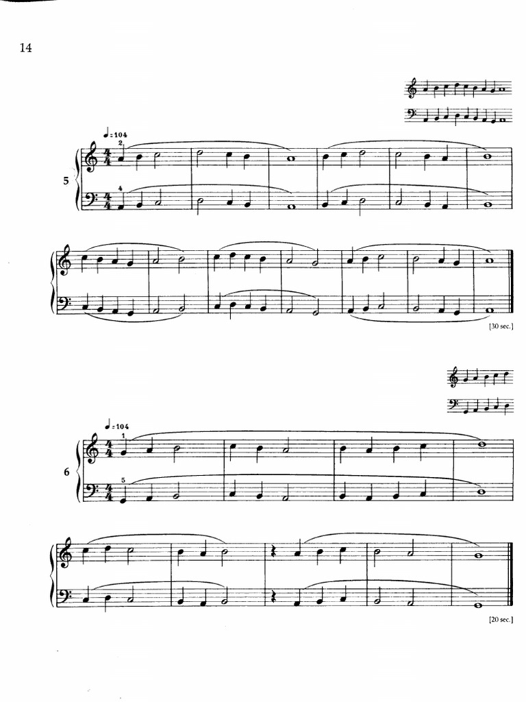 Bela - Bartok - Mikrokosmos 5-6 | PDF