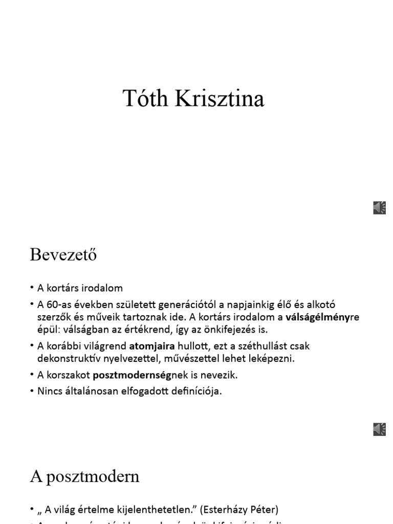 Tóth Krisztina | PDF