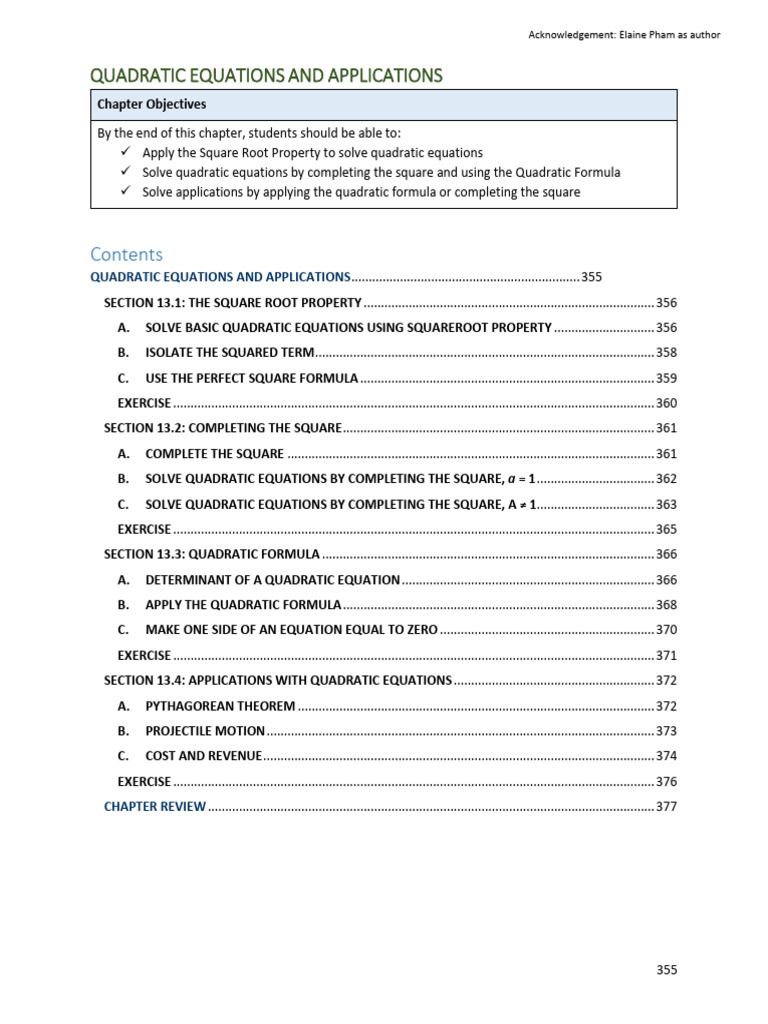 Y10 Prep - Quadratic Equations Worksheet | PDF | Quadratic Equation ...