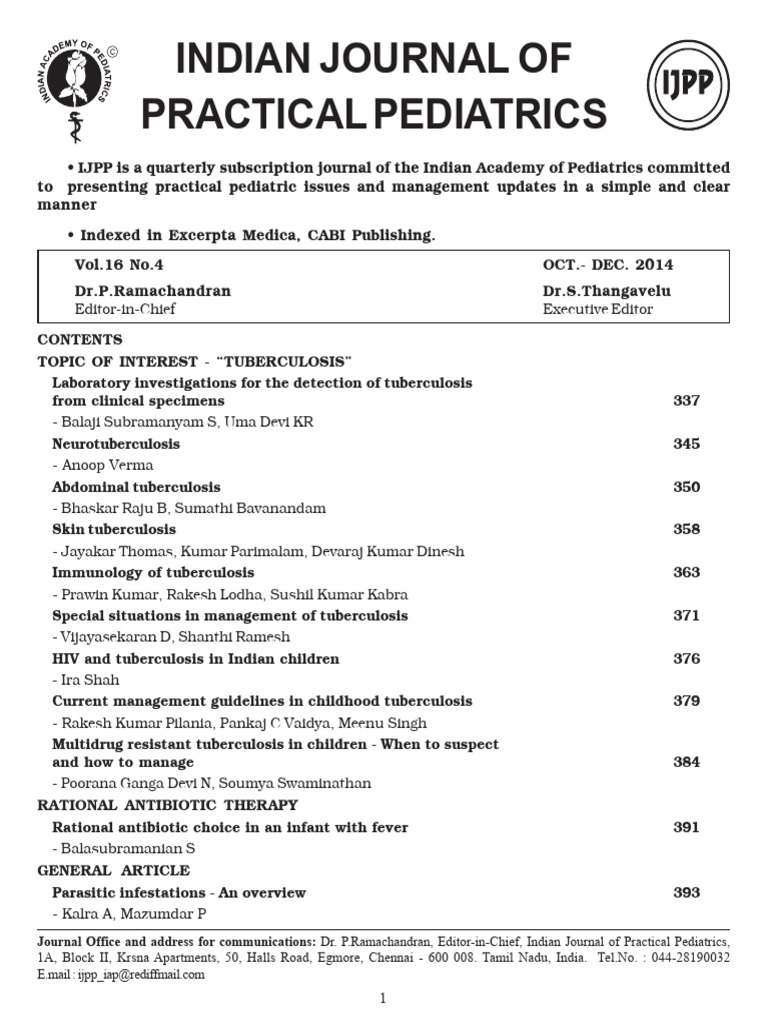 Neuro TB Ijpp | PDF | Tuberculosis | Medical Specialties